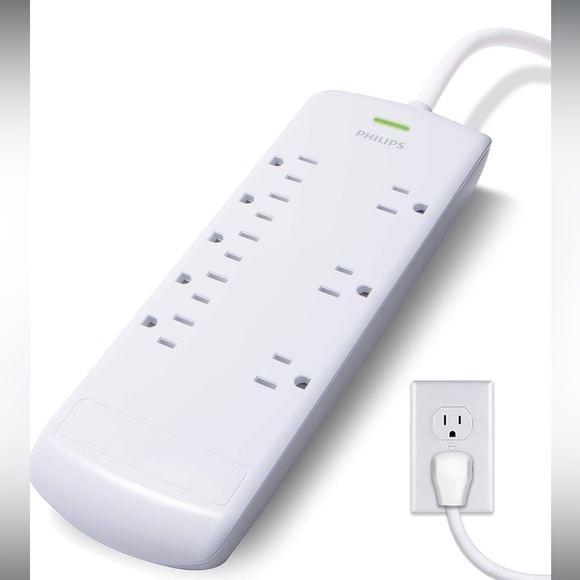 Philips | Video Games & Consoles | Philips 8 Outlet Power Strip Surge ...